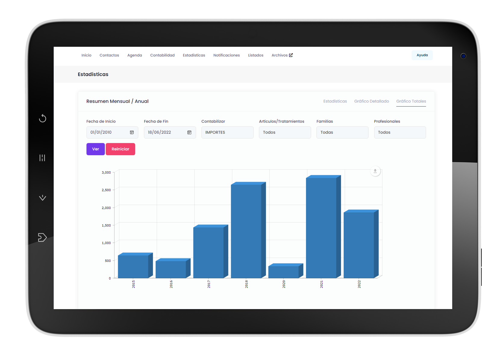 My Visual App – Aplicación online para clínicas de optometría y terapia ...
